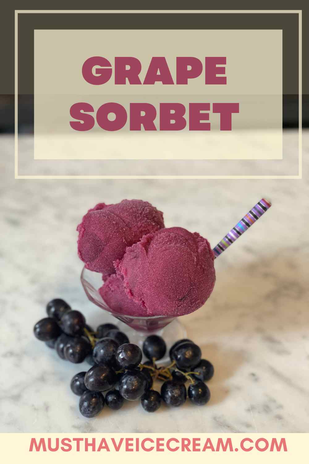 Grape Sorbet
